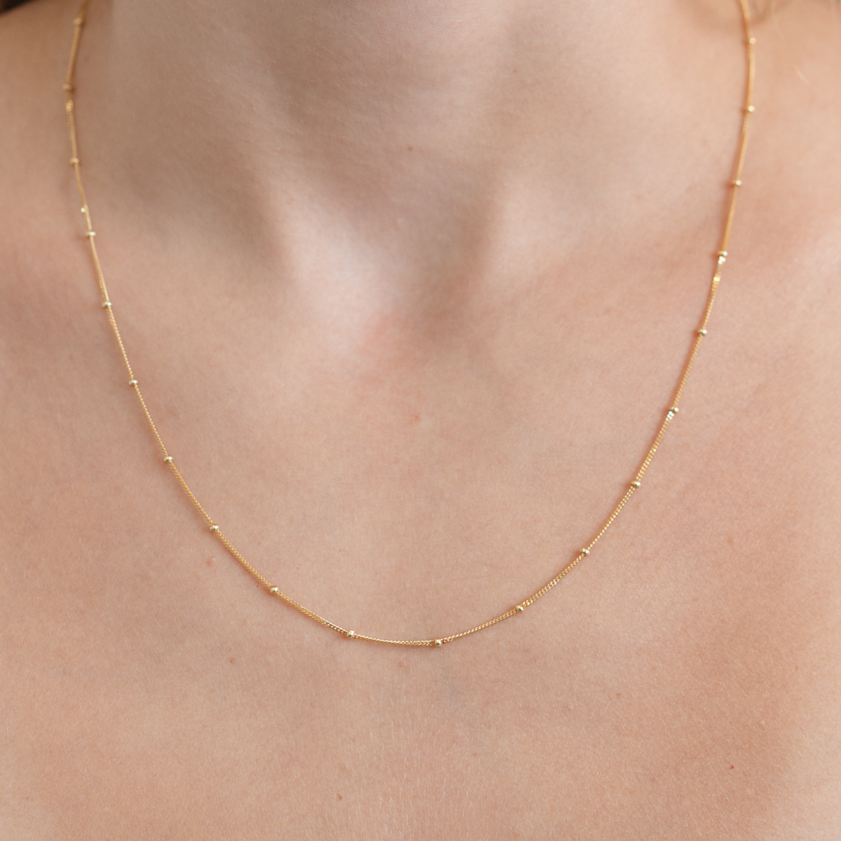 Beaded Edge Necklace – katieclark