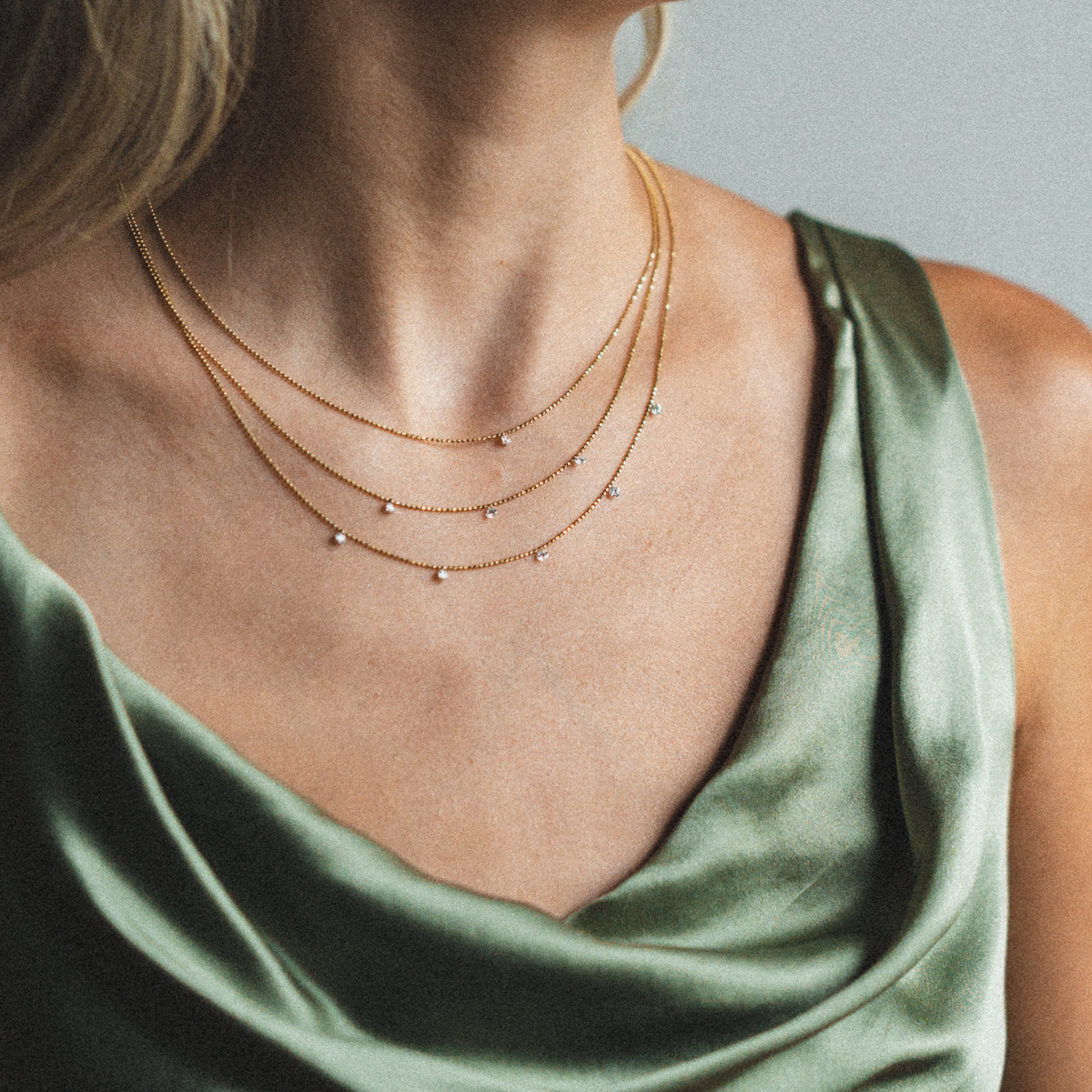 Cloud Interchangeable Triplet Necklace – katieclark