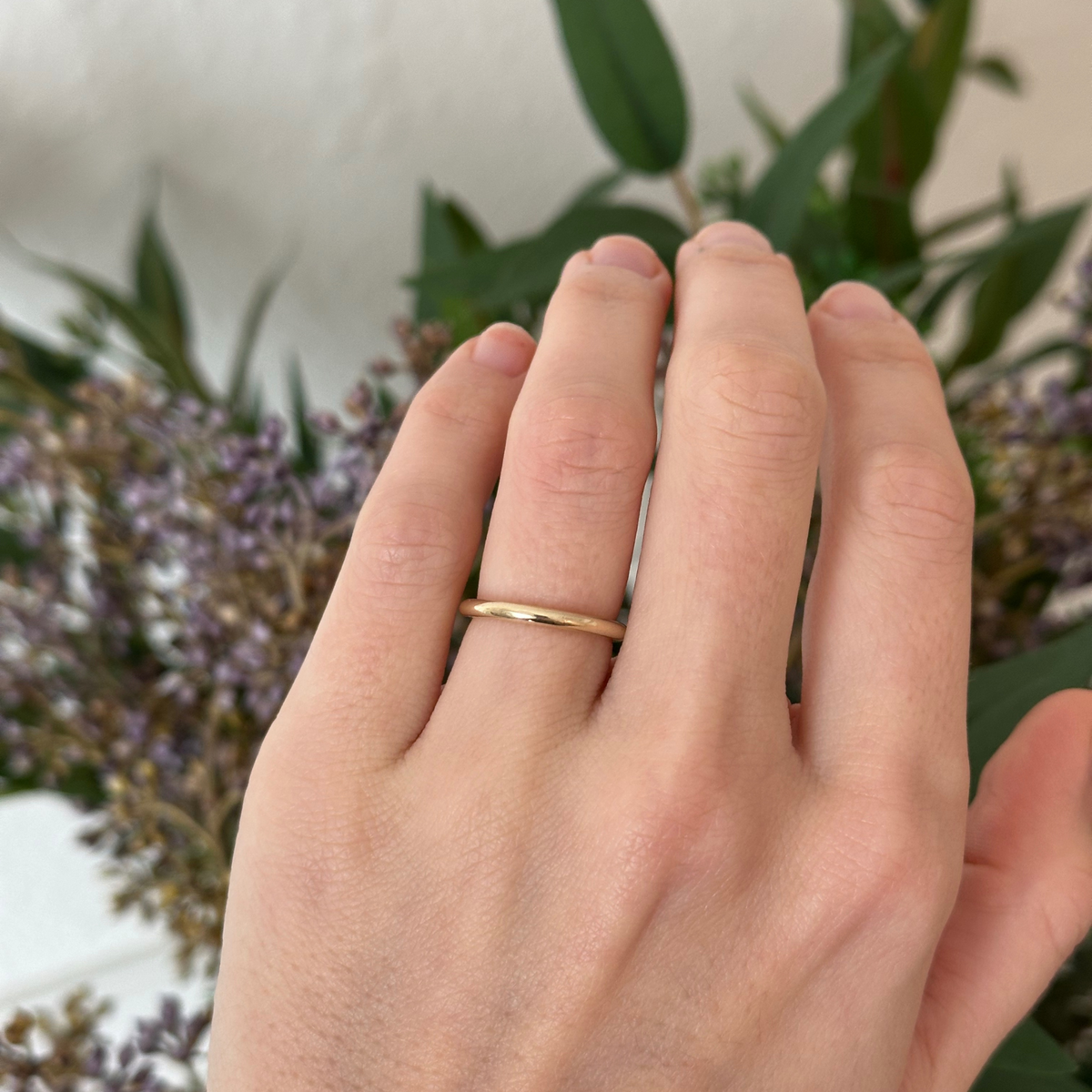 The Chloe Comfort Fit Wedding Band – katieclark