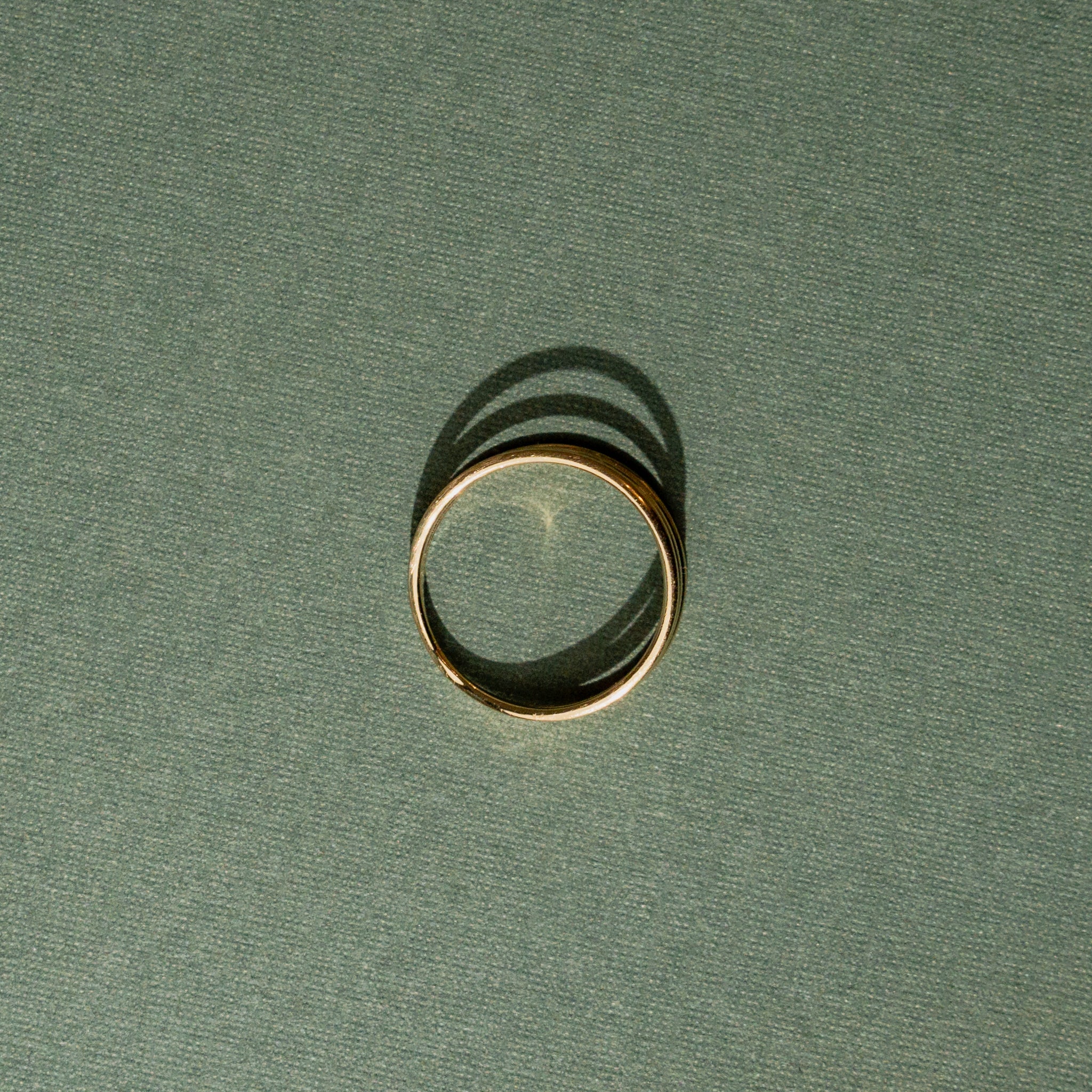 Gold Coded Statement Ring – katieclark