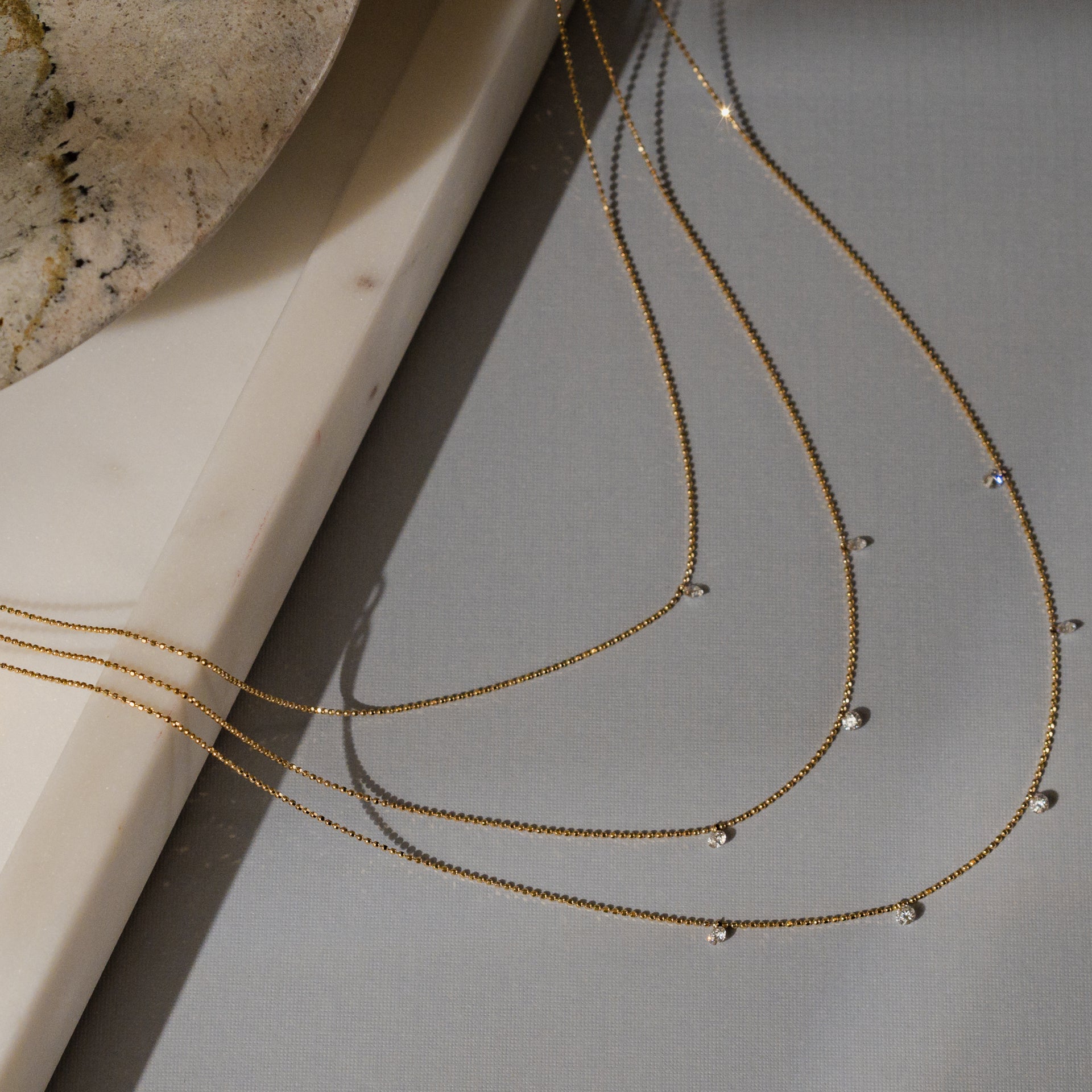 Cloud Interchangeable Triplet Necklace – katieclark